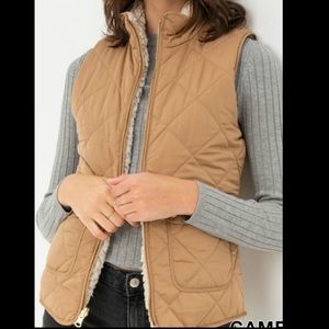 Love Tree | Jackets & Coats | Reversible Quilted Padded Vest | Poshmark